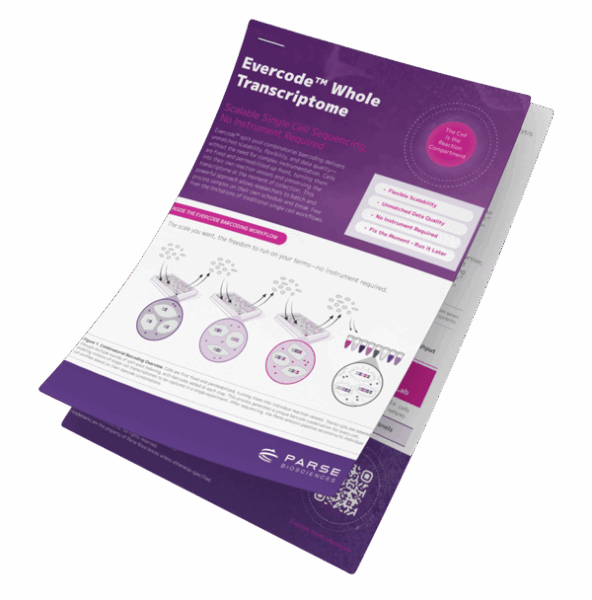 Evercode™ Whole Transcriptome Product Sheet - Parse Biosciences