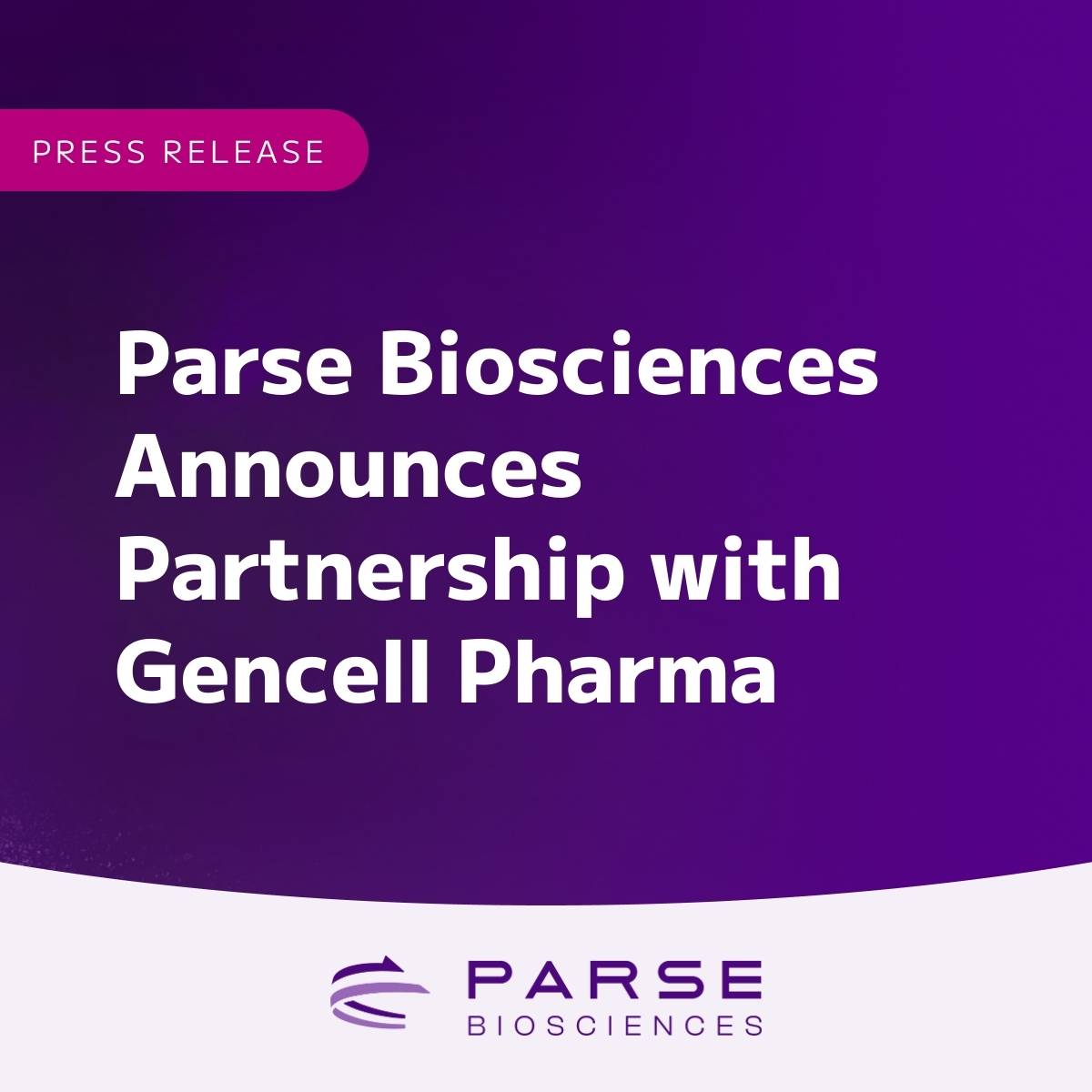 Parse Biosciences Announces Partnership with Gencell Pharma to Extend ...